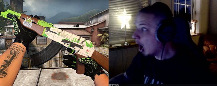 Här öppnar svenska stjärnstreamern en AK-47 Hydroponic | Counter-Strike ...